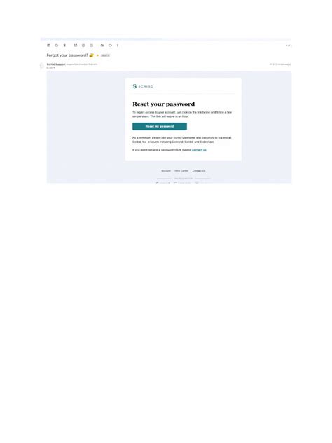 reset password pdf