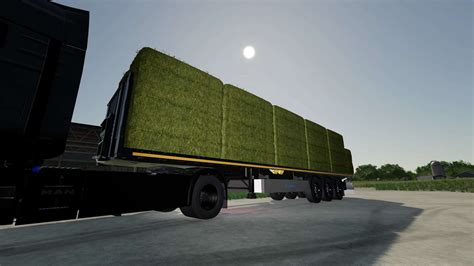 Krone Flatbed Trailer With Autoload V1 0 Fs25 Fs22 Mod