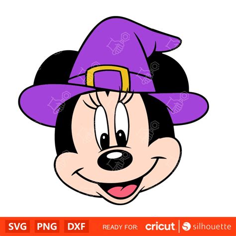 Halloween Disney Minnie Mouse Svg Halloween Svg Disney Sv Inspire