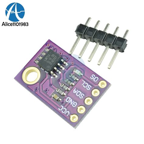 LM75A Temperature Sensor High Speed I2C IIC Interface Development Board Module Programmable