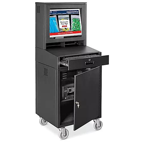 Computer Carts Laptop Cart Multimedia Cart In Stock Uline