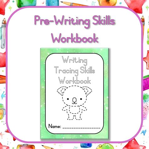 Pre Writing Skills Workbook Skool Pret