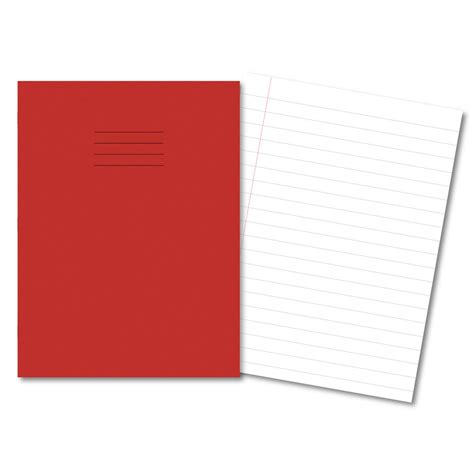 Manila School Exercise Book A4 Plus 15mm Ruled And Margin Without Free Exercise Books