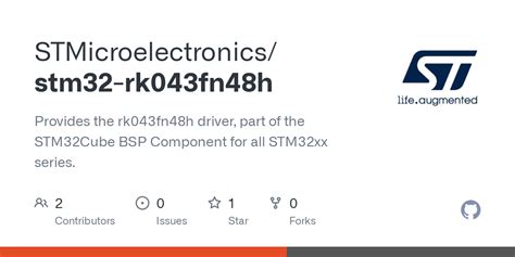 GitHub STMicroelectronics Stm32 Rk043fn48h Provides The Rk043fn48h