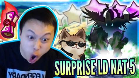 LD NAT 5 Out Of NOWHERE OP Light Dark NAT 5 DA LUCK Summoners
