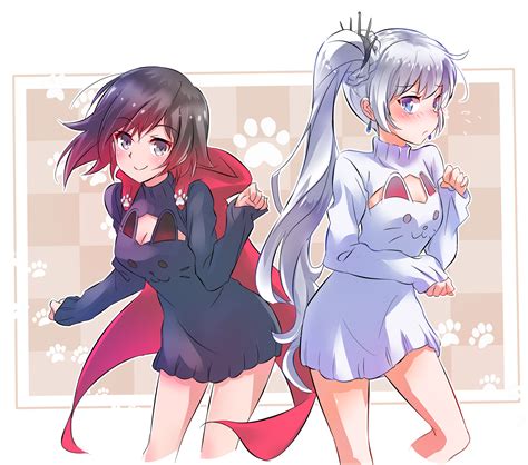 Ruby Rose And Weiss Schnee Rwby Drawn By Iesupa Danbooru