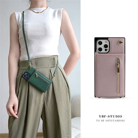 苹果xsmax手机壳14高级感斜挎包iphoneX皮套链条全包防摔8PLUS挂绳女拉链XR零钱包新款12por可背13插卡适用11 虎窝淘