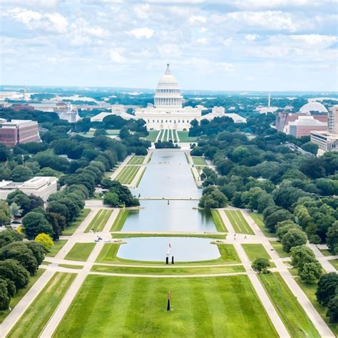 Premium Photo Usas Capital City Of Washington Dc