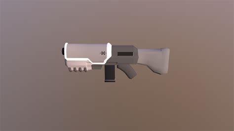Xcom Rifle 3d Model By Laevennui [4013d52] Sketchfab