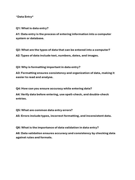 Dataentryand Keyboardingskill Pdf Computer Keyboard Career And Growth
