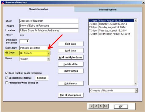 Gl Code Center Stage Software Help Desk