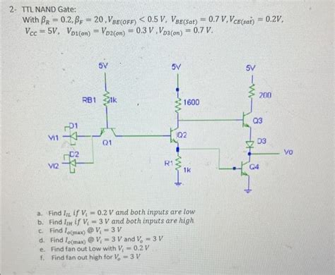 Ttl Nand Gate With Chegg