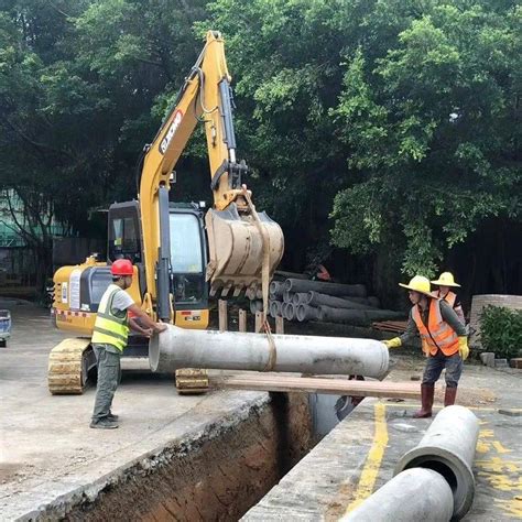 三乡：发挥大兵团作战优势，加快推进麻子涌流域综合治理工作施工整治