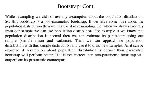 Ppt Resampling Techniques Powerpoint Presentation Free Download Id4350636