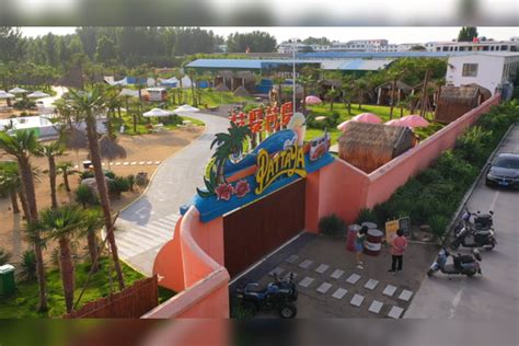 在郑州体验海岛风情张华楼村打造网红打卡地村民家门口就业增收