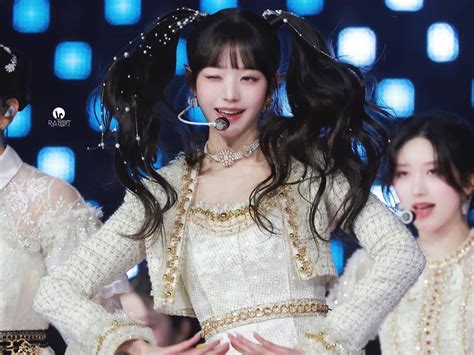 더쿠 원영이 양갈래 머리 진짜 귀엽다