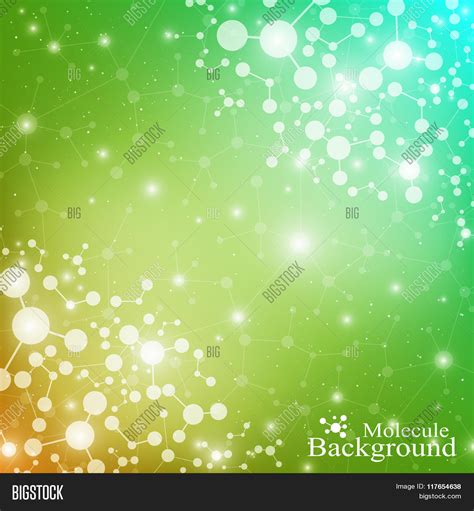 Molecule Structure Vector And Photo Free Trial Bigstock