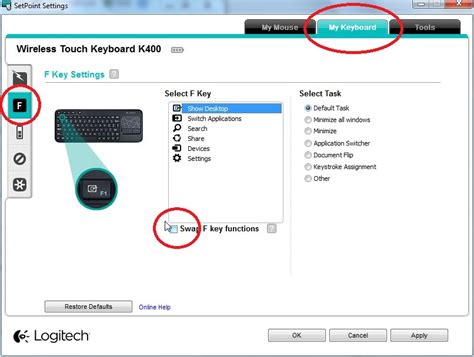 How To Use Logitech Setpoint Glowkurt