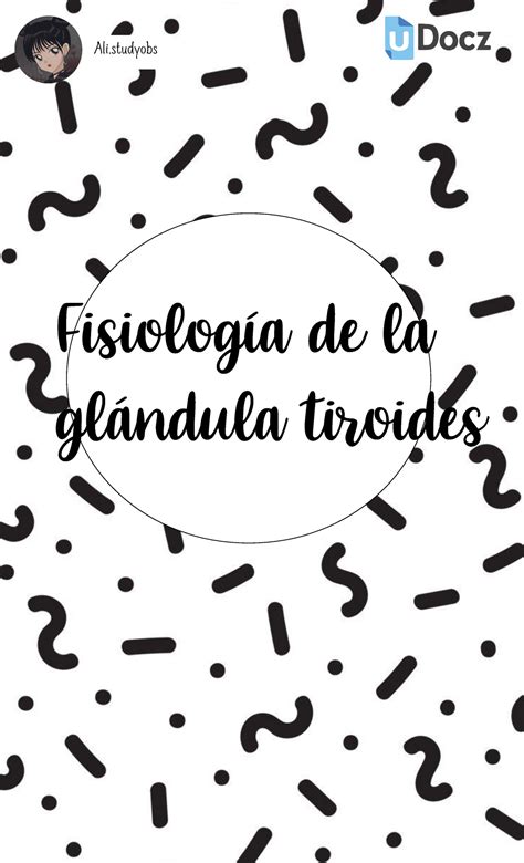 Fisiología de la glándula tiroides unidad de fisiologia del sistema