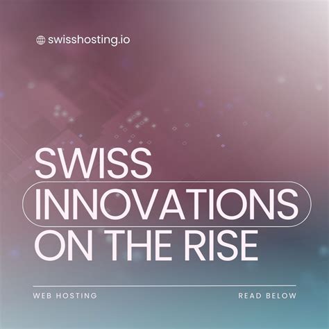 Swiss Hosting On Linkedin Swissinnovations Cuttingedgetech Swisshosting Digitaltransformation