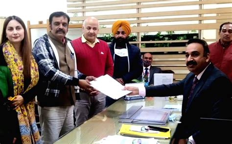 Aaps Kunwar Vijay Pratap Singh Files His Nomination Papers