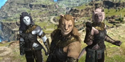 Final Fantasy Xiv Unveils The Female Hrothgar
