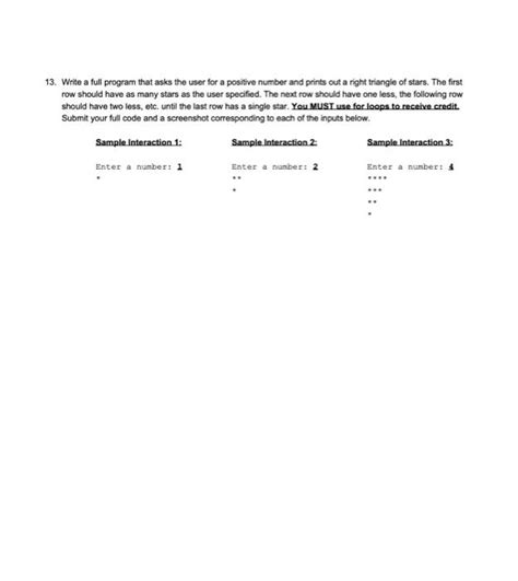 Solved 13 Write A Full Program That Asks The User For A Chegg