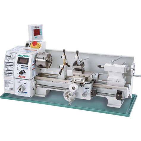 Grizzly Industrial 8 In X 16 In Variable Speed Lathe With Dro G0768z