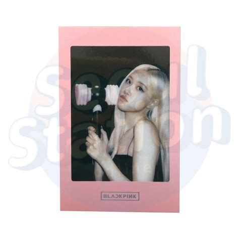 Blackpink Official Lightstick Ver2 Polaroid Photo Card Pink