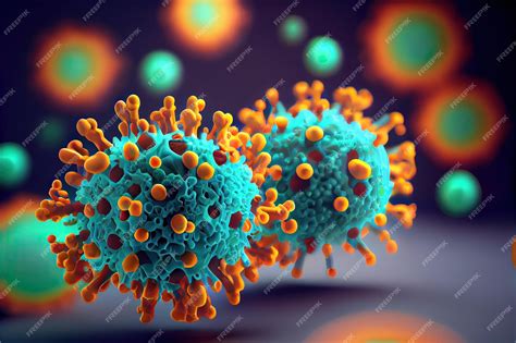 Premium Photo Illness Respiratory Virus Flu Outbreak 3d Medical