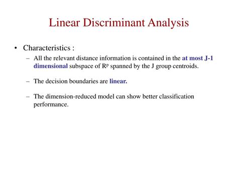 Ppt Flexible Discriminant Analysis By Optimal Scoring Powerpoint