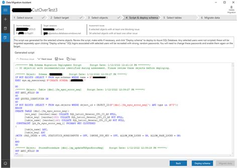 Migrating A Sql Iaas Database To Azure Sql Using Dma Data Migration Assistant