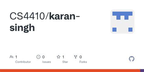 Github Cs Karan Singh
