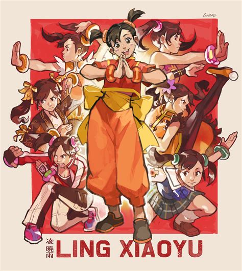 Ling Xiaoyu Tekken And 6 More Drawn By Ricadiaz Danbooru