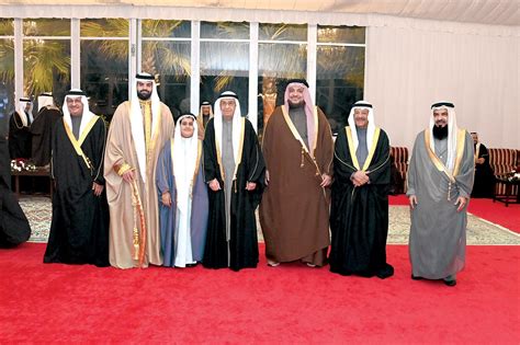 الشيخ سعود بن سلمان بن علي آل خليفة يحتفل بزواج نجله عبداللـه صحيفة