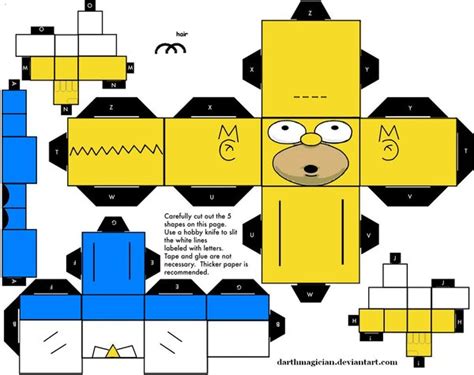 Los Simpsons Manualidades A Raudales