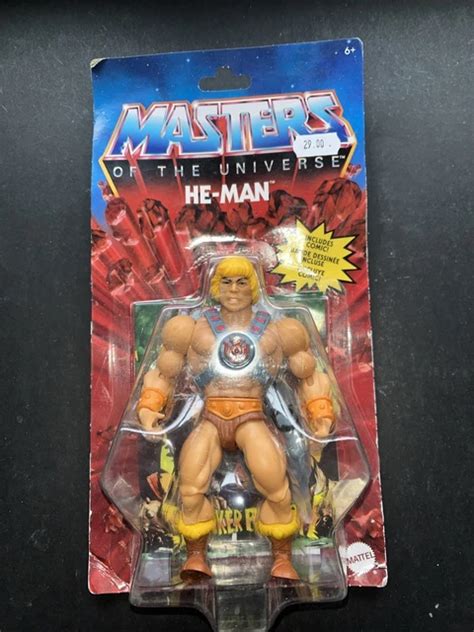 Masters Of The Universe He Man Action Figure Mattel Eur 2500
