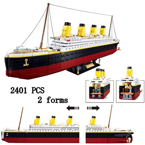 Titanic Building Blocks Set Micro Mini Building Bricks