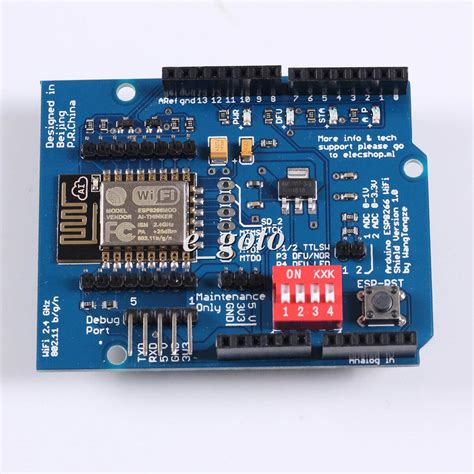 Контроллер WeMos D1 на ESP8266 Rev.2 | Robotica.md