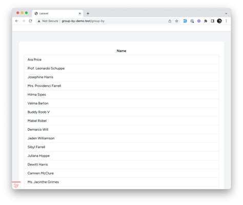 Example GROUP BY Instead Of DISTINCT Laravel Daily