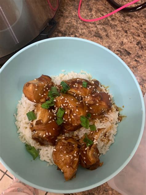 Instant Pot Honey Garlic Chicken Kitch Me Now