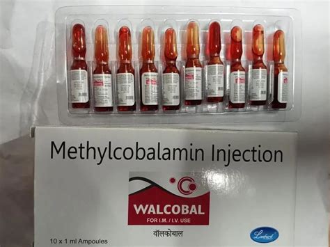 Walcobal Methylcobal Injection 10 1ml 2500 At ₹ 35 Piece In Nagpur
