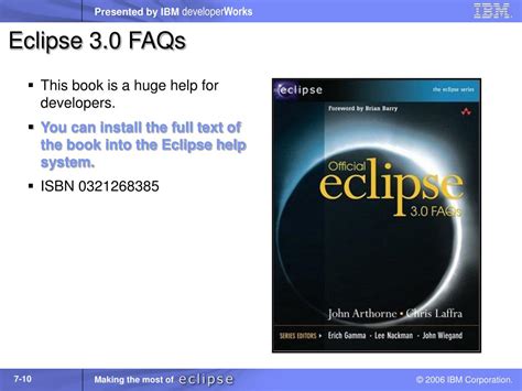 PPT Eclipse Based Products From IBM PowerPoint Presentation Free Download ID