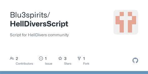 github blu3spirits helldiversscript script for helldivers community