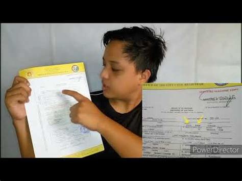 PAANO MAGPA CORRECT NG BIRTH CERTIFICATE YouTube