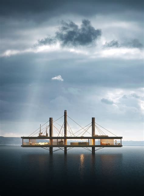 Floating Architecture Tharik Cgarchitect Architectural