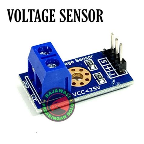 Jual VOLTAGE SENSOR ARDUINO SENSOR VOLTASE Shopee Indonesia