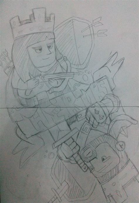 Barbarian King And Archer Queen Fan Art On Behance