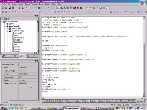 Proficy Machine Edition Scripting Ppt