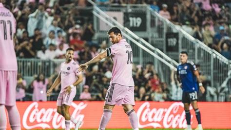 Un retorno fallido Messi volvió a jugar pero Inter Miami se quedó